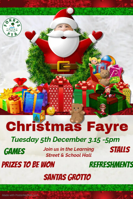 Santa is Coming To Town | PosterMyWall