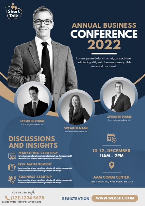 Copy of Conference | PosterMyWall