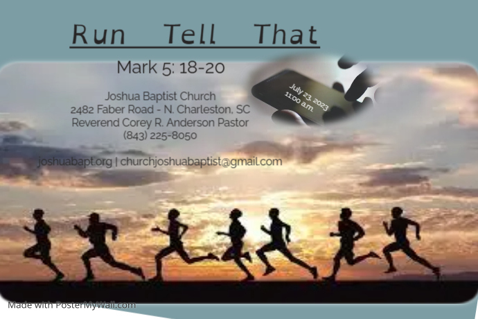 Copy of Run Tell That | PosterMyWall