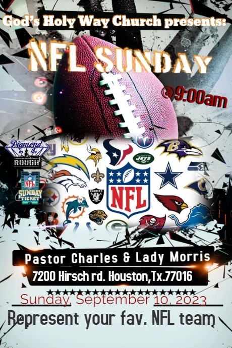 Copy of NFL GAME DAY FLYER | PosterMyWall