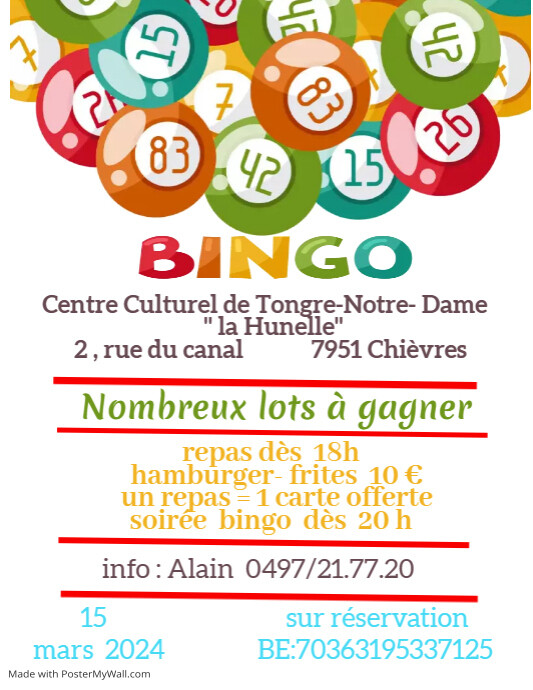 bingo poster | PosterMyWall