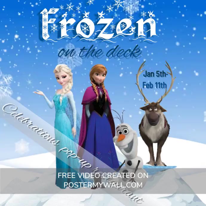 FROZEN TWO 2 character appearance DIGITAL | PosterMyWall