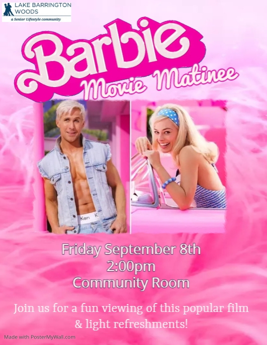 Copy of Barbie party poster | PosterMyWall