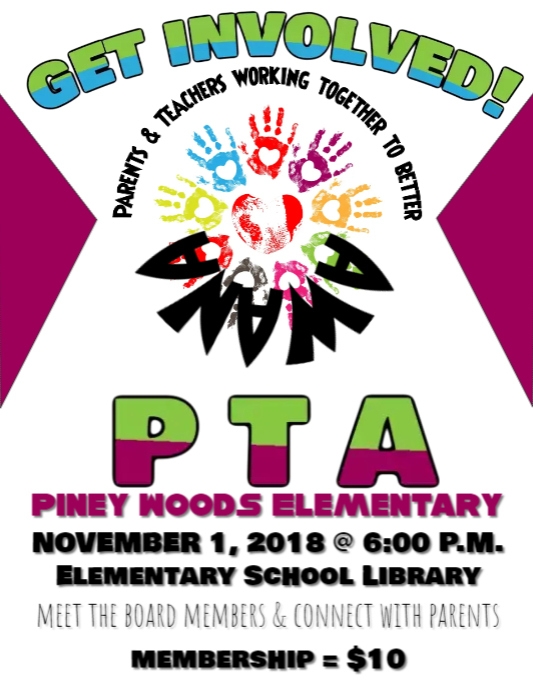 PTA Meeting Flyer | PosterMyWall