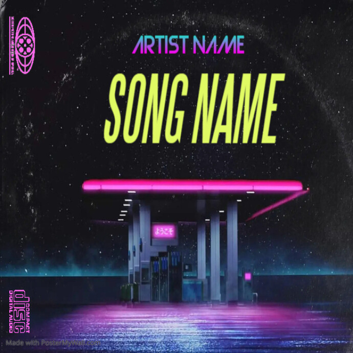 mixtape cover art album cd artwork | PosterMyWall