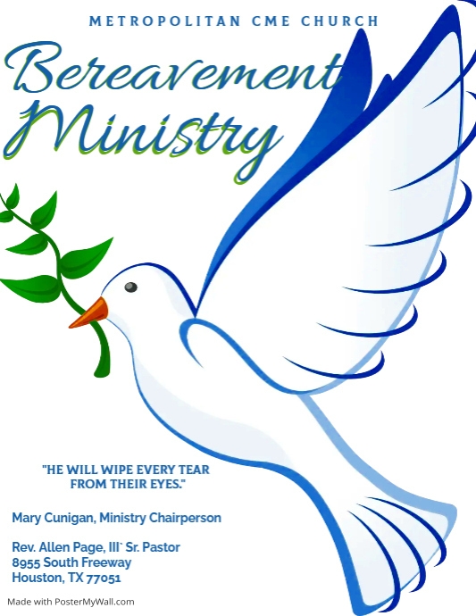 Bereavement Group Ministry Group | PosterMyWall