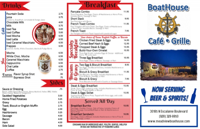 Copy of BH Menu 2.0 Outside | PosterMyWall