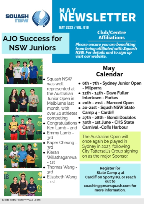 Newsletter Design Template (8) | PosterMyWall