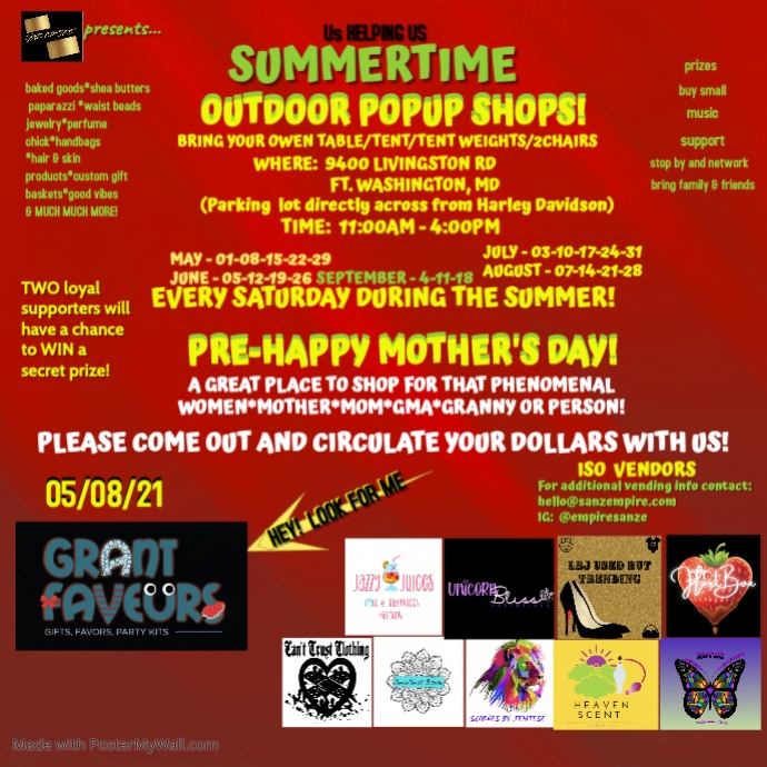 MAY 8TH | PosterMyWall