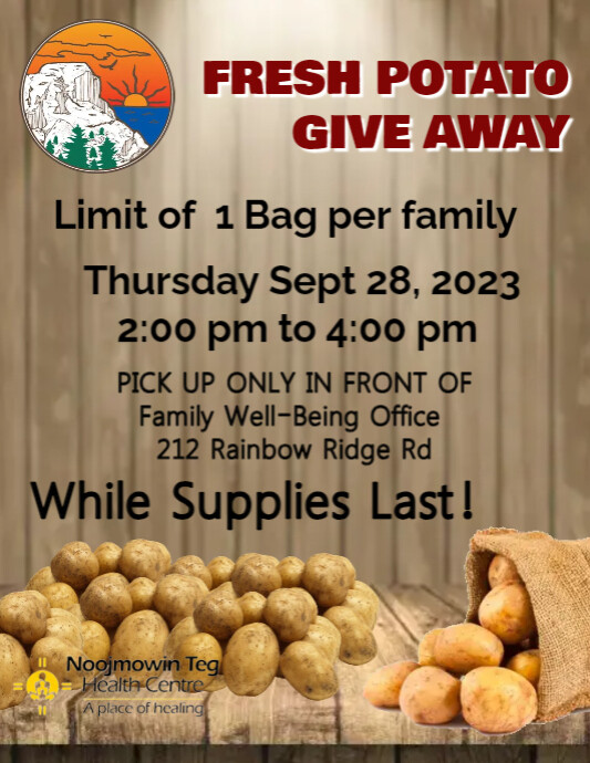 Potato Flyer Template | PosterMyWall