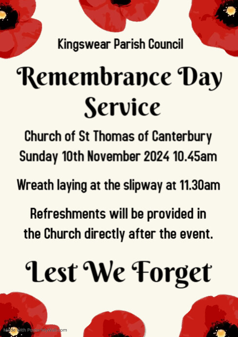 Copy of Copy of Copy of Copy of Remembrance Day Poster Template ...