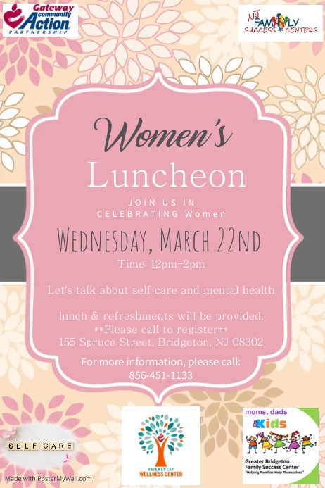 Spa & Luncheon | PosterMyWall