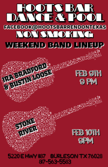 Weekend lineup | PosterMyWall