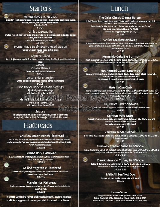 Copy of Copy of Copy of Copy of Menu | PosterMyWall