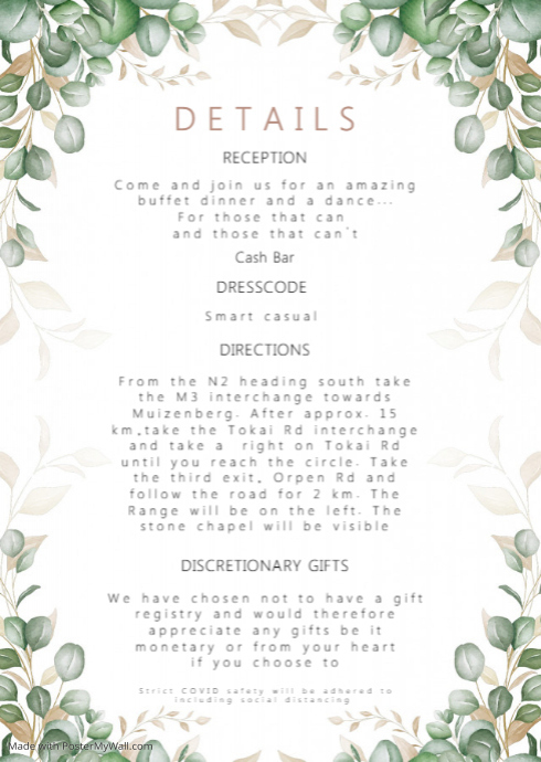 Second page | PosterMyWall