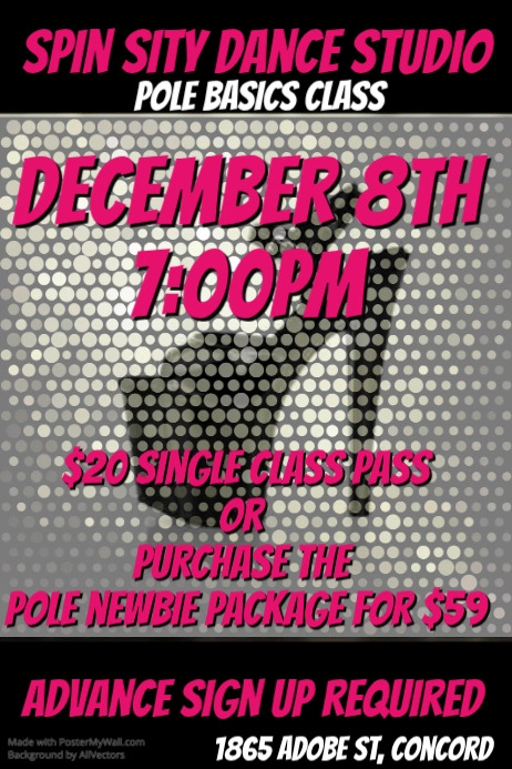 pole basics 1625 | PosterMyWall