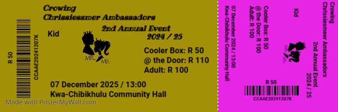 Music Concert ticket | PosterMyWall