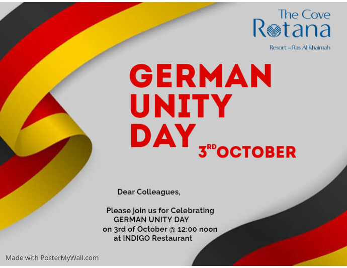 Germany Independence Day | PosterMyWall