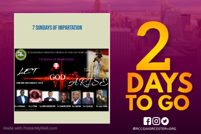 Copy of Counting days flyer | PosterMyWall