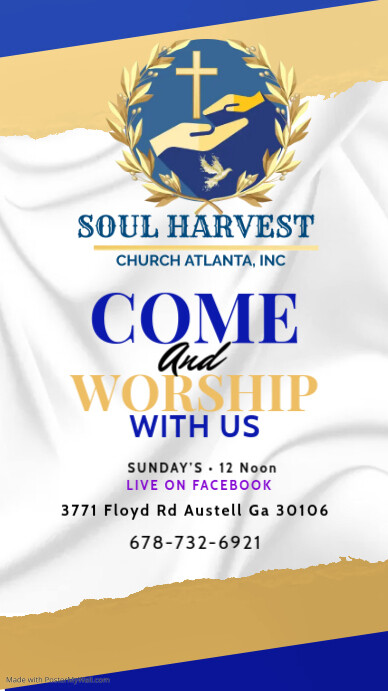 Praise and Worship - Church Story Template | PosterMyWall