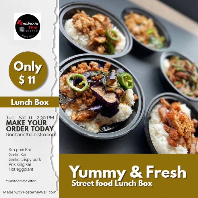 FOOD SQUARE.E | PosterMyWall