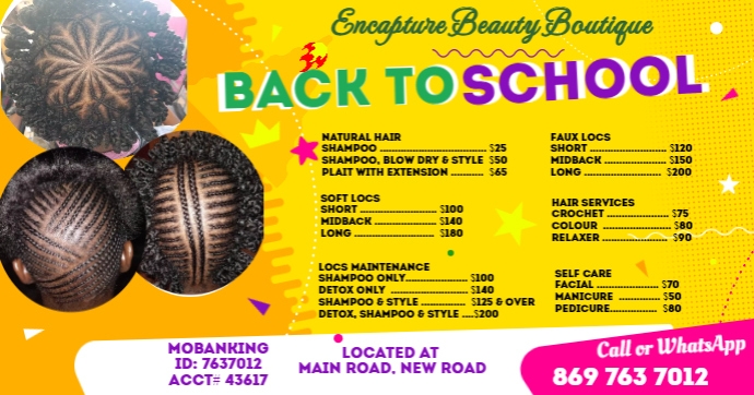 BACK TO SCHOOL BANNER | PosterMyWall