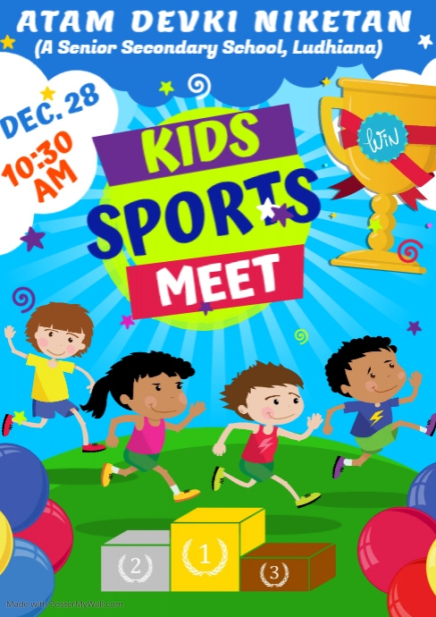 Copy of KIDS MARATHON POSTER | PosterMyWall