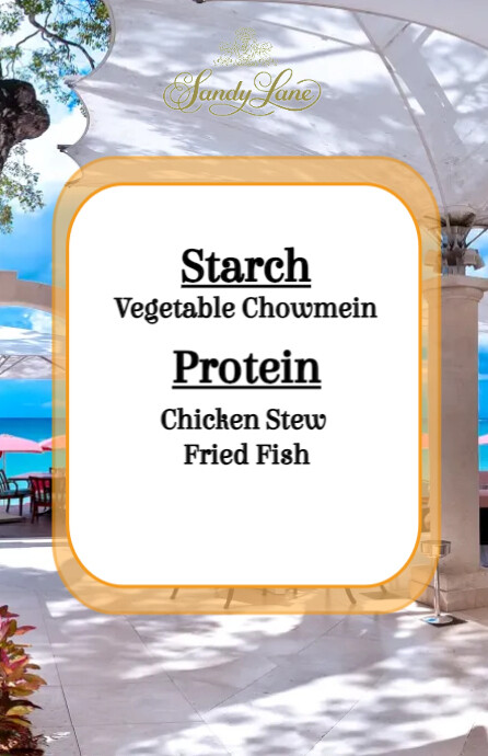 The People's Champion Menu (2) | PosterMyWall