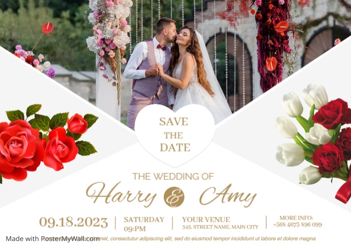 save the date | PosterMyWall