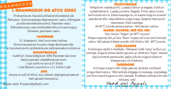 Rhamnosus ATCC 53103 | PosterMyWall