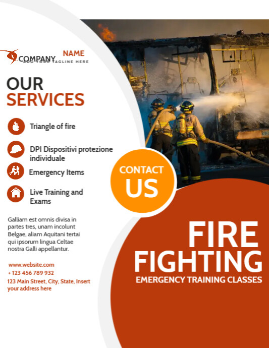 fire fighting instagram post advertising (1) | PosterMyWall