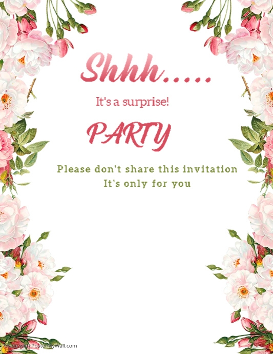 Birthday invitation | PosterMyWall