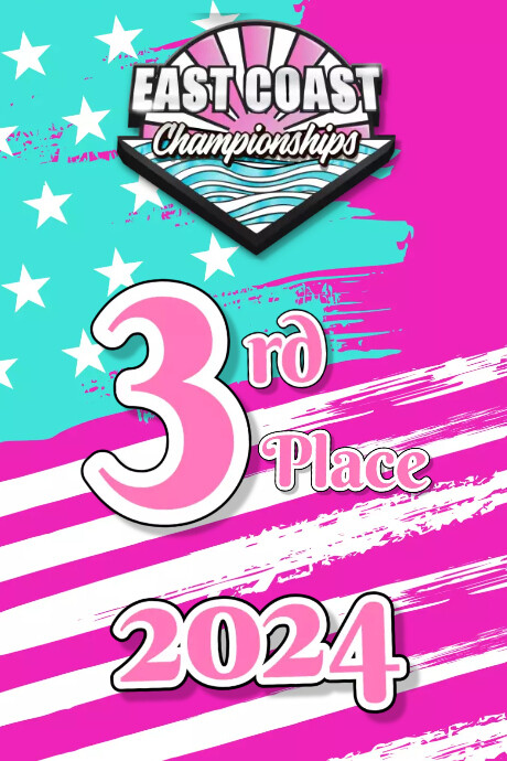 3rd place banner 60x90 | PosterMyWall