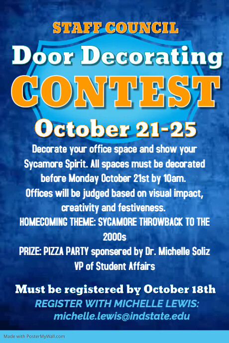 Door Decorating Contest | PosterMyWall