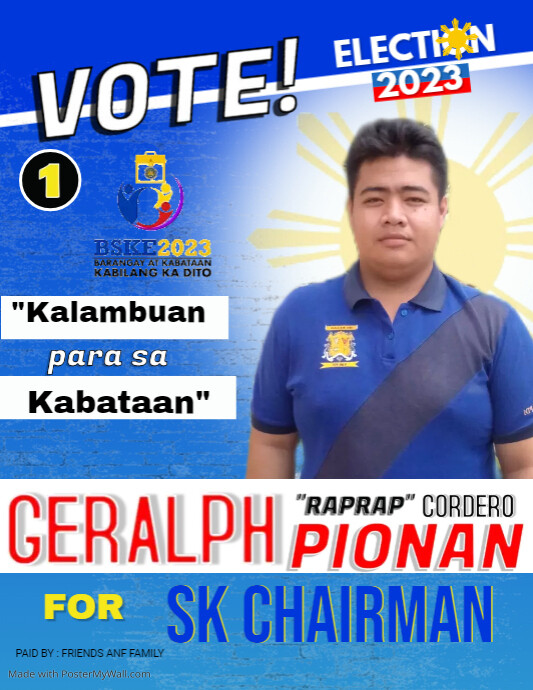 Philippine Election Tarpaulin Poster (1) | PosterMyWall