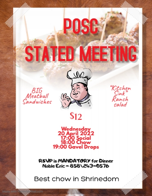 Copy of Copy of Copy of Meatball Cooking Contest Flyer | PosterMyWall