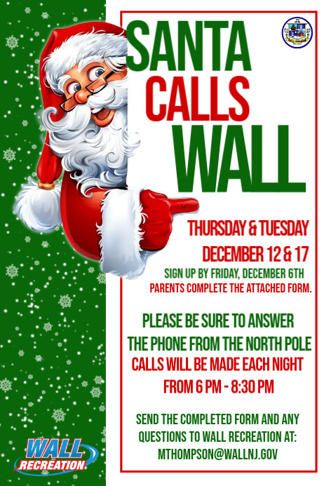 Phone Calls from Santa 2022 | PosterMyWall