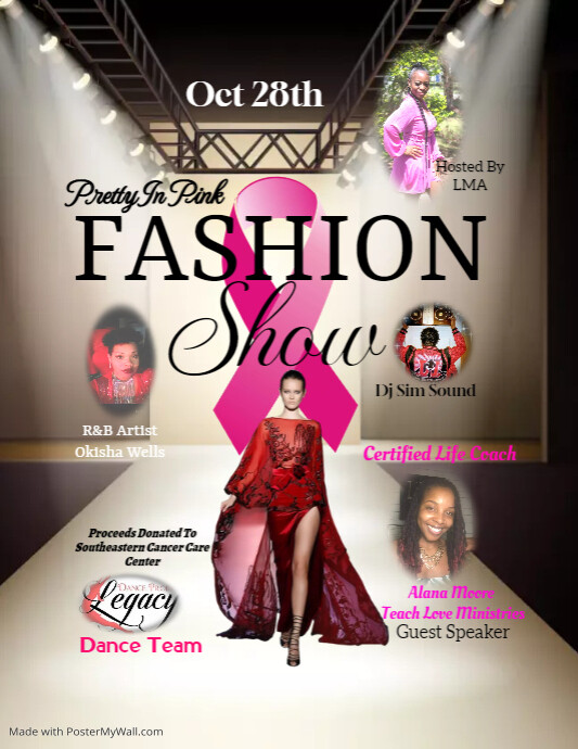 FASHION SHOW POSTER | PosterMyWall