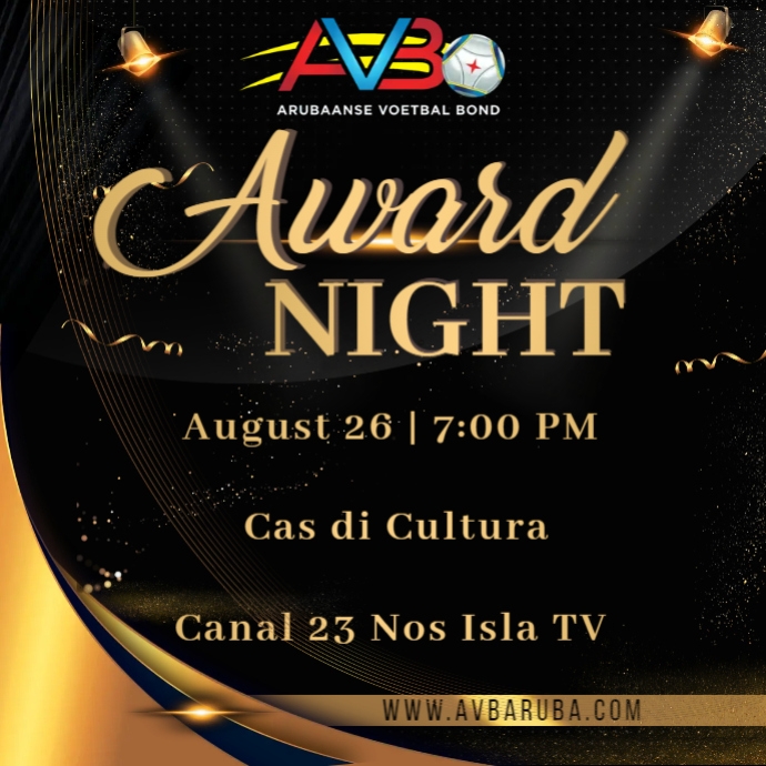 FB Award Night Aug. 26 | PosterMyWall
