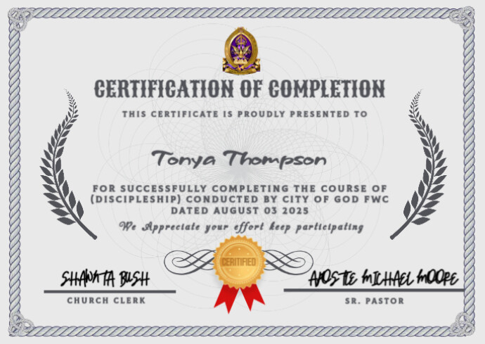 Custom Certificate Design Template | PosterMyWall