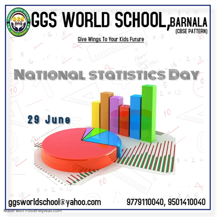 Copy of National Statistics Day | PosterMyWall
