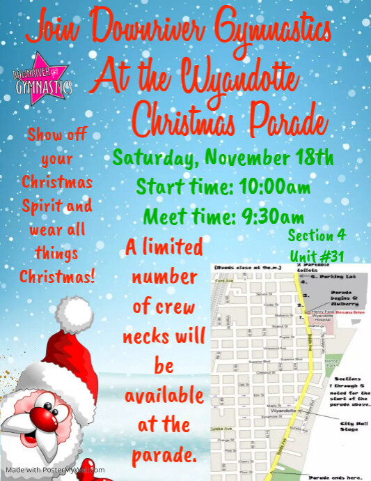 Christmas parade flyer | PosterMyWall