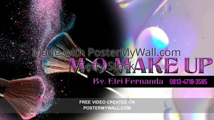 Copy of Make-Up Channel Banner | PosterMyWall
