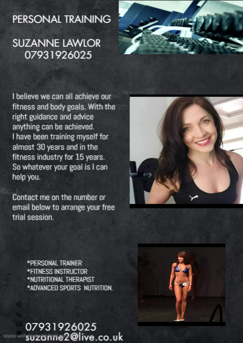 Copy of Personal Trainer Flyer Template | PosterMyWall