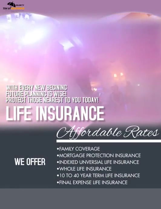 Copy of Modern Life Insurance Flyer Video | PosterMyWall