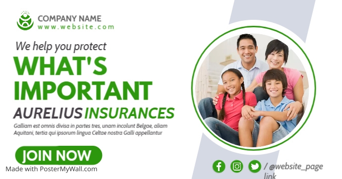 insurances professional advertising | PosterMyWall