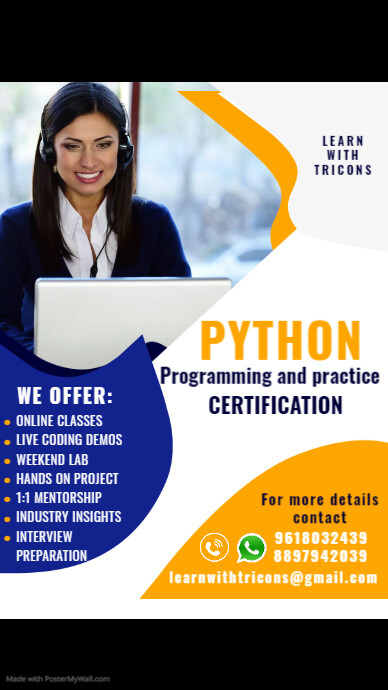 Online Course Flyer Ads | PosterMyWall