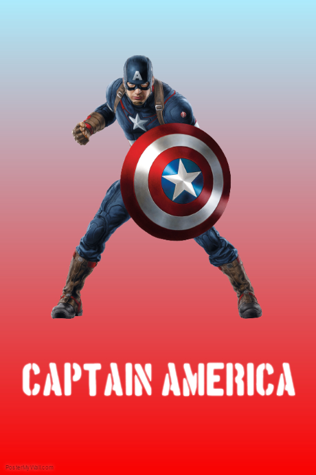 Captain America | PosterMyWall