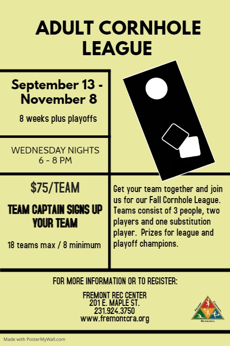 Cornhole Flyer Design Template | PosterMyWall