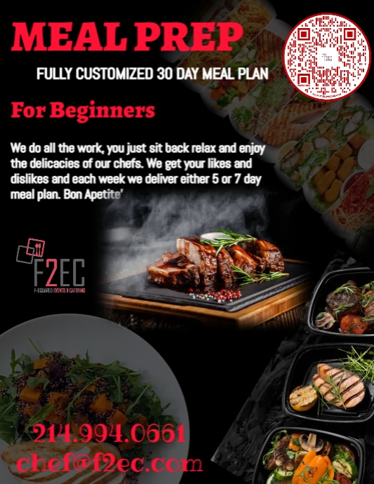 Meal Prep Flyer 2 | PosterMyWall